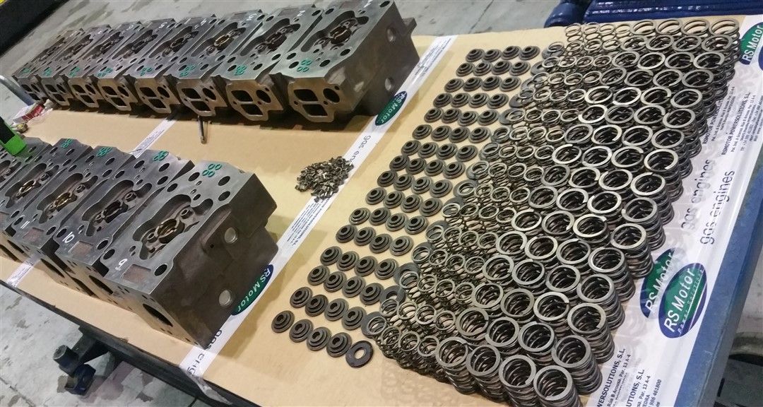 Refurbishment of different parts of DEUTZ/MWM engines