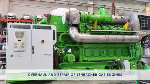 Overhaul and repair of Jenbacher gas engines | RSMotor